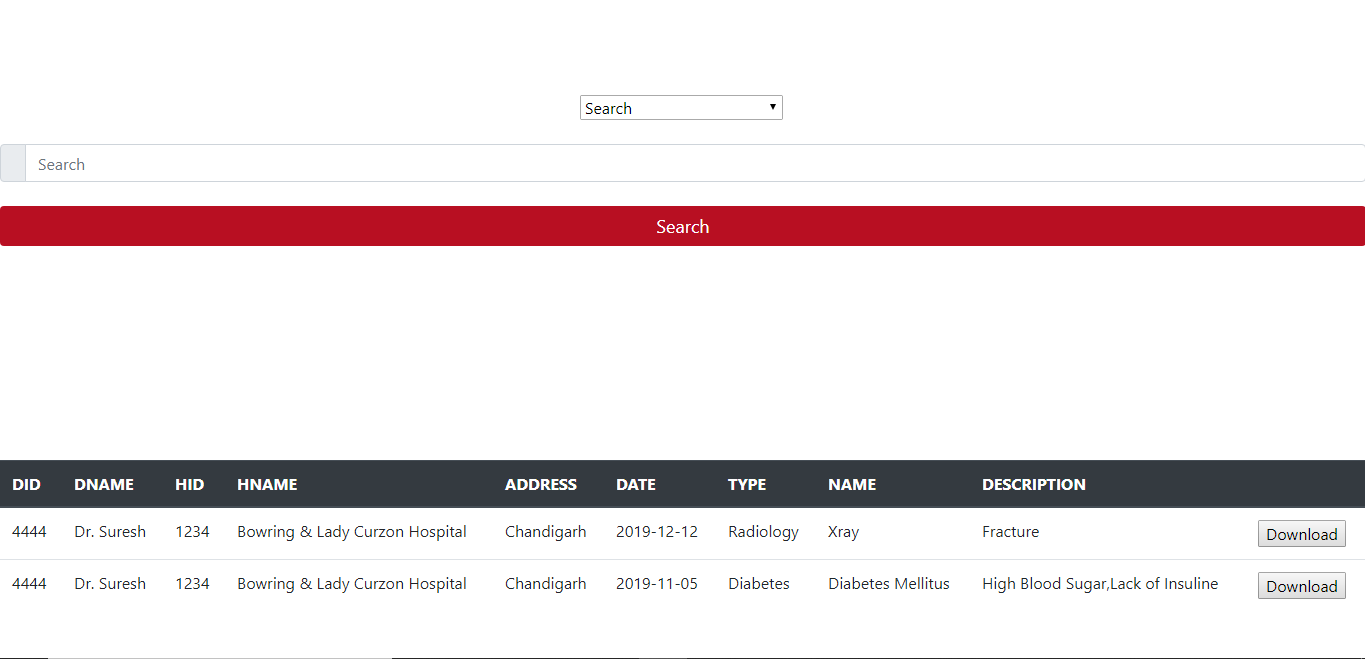 GitHub - SHAIBAL657/MedicalReportManagement: This is a website to ...
