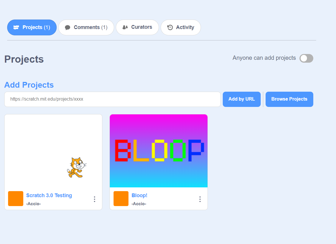 Incorrect Studio Project Counts · Issue #5699 · scratchfoundation/scratch-www · GitHub