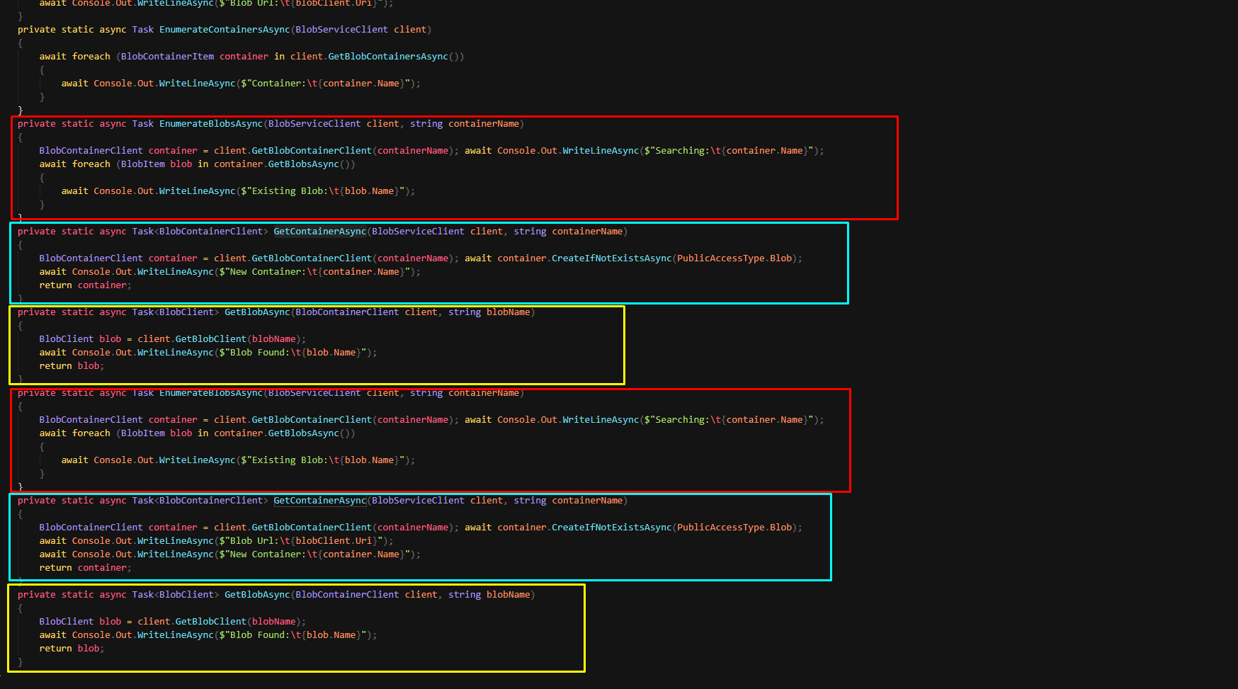 Duplicate code breaking script · Issue #510 · MicrosoftLearning/AZ-204 ...