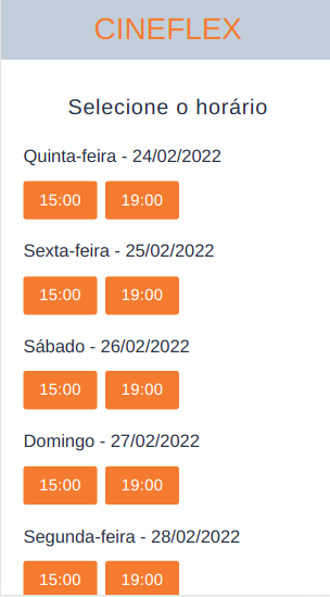 GitHub - SarahBezerra/CineFlex: App para reservar assentos em sessão de cinema