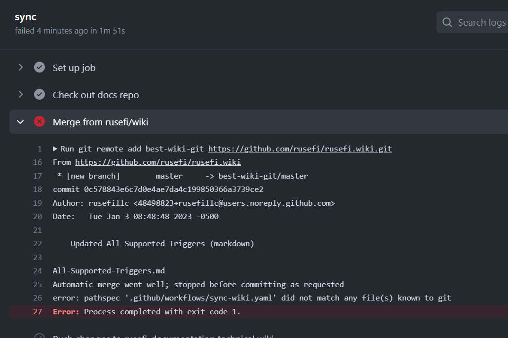 Sync Wiki issue? · Issue #342 · rusefi/rusefi_documentation · GitHub