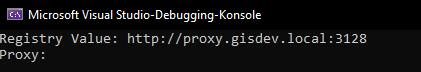 Specific Win10/11 Proxysettings cause wrong result in WebRequest.DefaultWebProxy.GetProxy ...