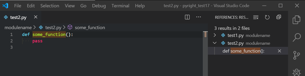 rename symbol only seems to apply to open files · Issue #375 ...