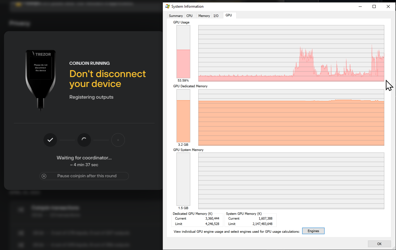 GPU goes to 50% when the CJ-HWW shows up · Issue #8194 · trezor/trezor ...