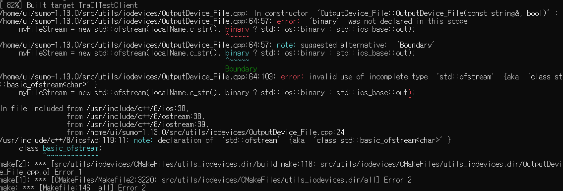 Cmake And Make Error During Install Sumo In Centos 8 · Issue 11099 · Eclipse Sumosumo · Github