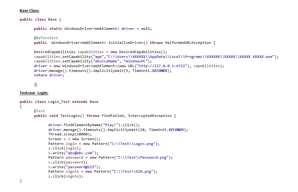 In Invoked Application, user not able to signed In. · Issue #671 · microsoft/WinAppDriver · GitHub
