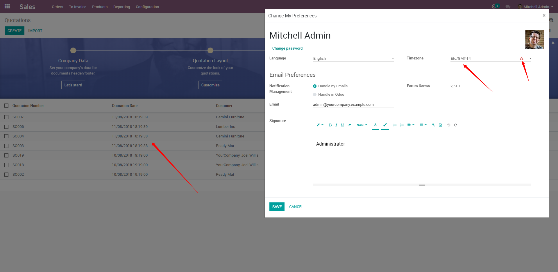 [12.0] Timezone Preferences · Issue #28518 · odoo/odoo · GitHub