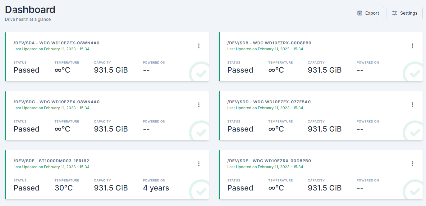 [BUG] Smart status passed but no info · Issue #444 · AnalogJ/scrutiny · GitHub