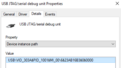 libusb_get_string_descriptor_ascii() failed with -9 error for JTAG Debugging ESP32S3 (OCD-731 ...