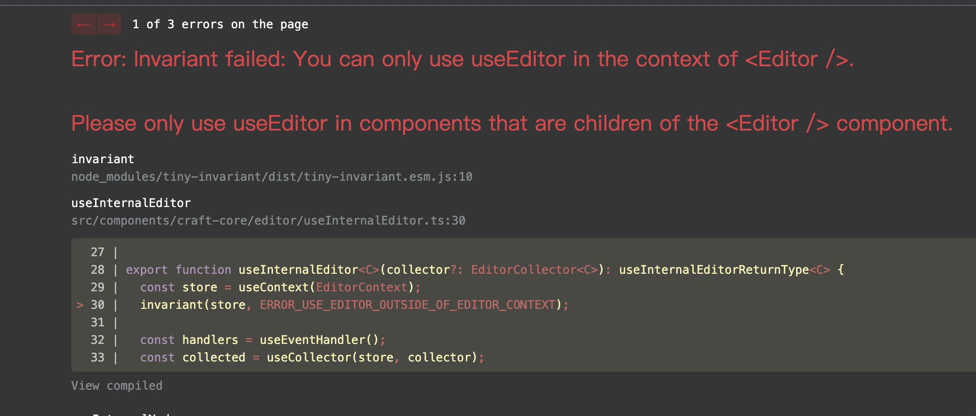 render children into a craftJs component that exists outside the hierarchy of the DOM component ...