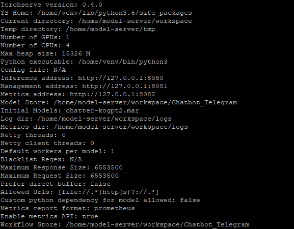 GPT Serving 관련 이슈 · Issue #1 · Slime0519/Chatbot_Telegram · GitHub