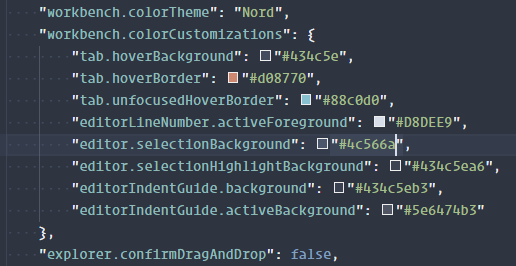 Highlighted indent guides · Issue #69 · nordtheme/visual-studio-code ...