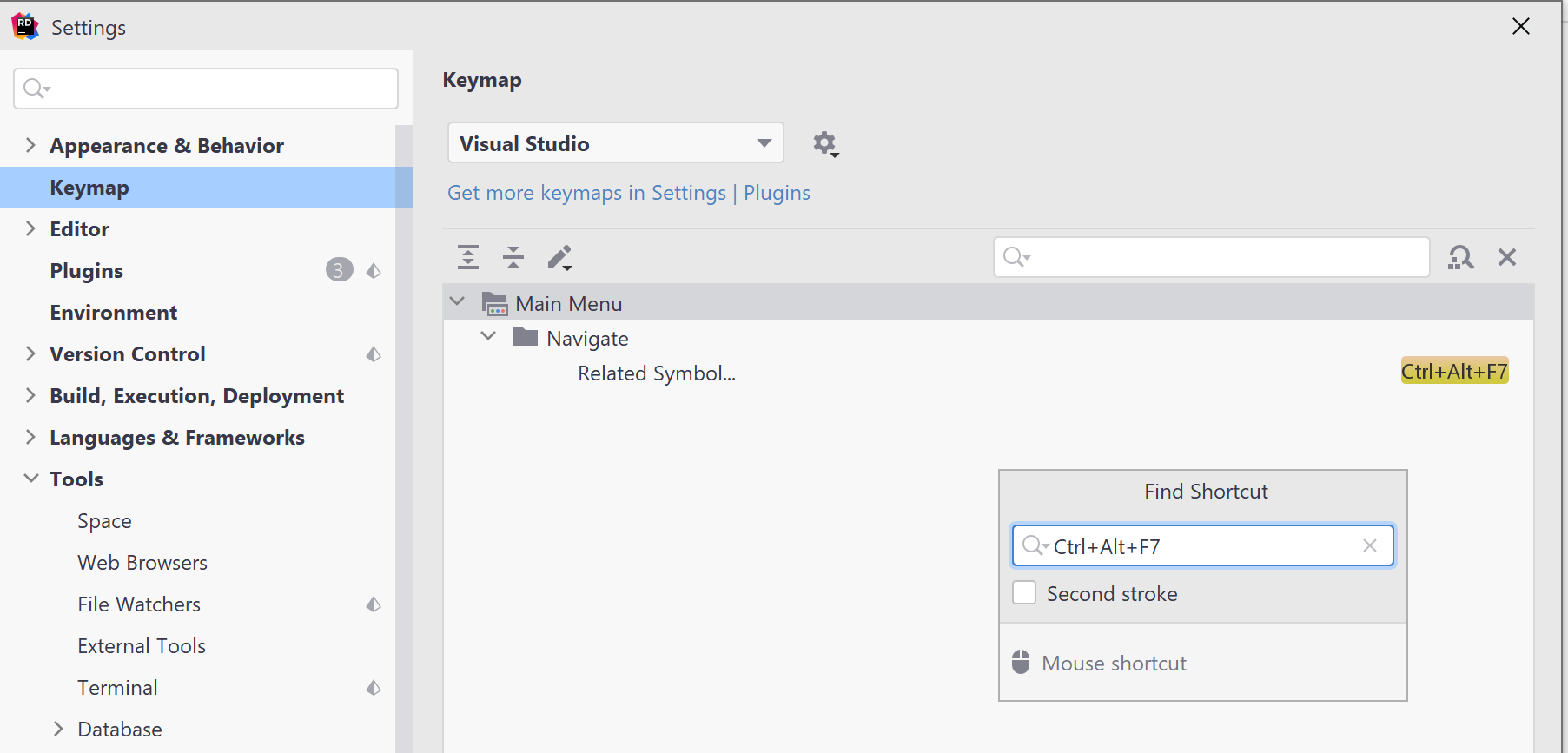 Not working 4.7-Navigate_To_menu_related_files.html · Issue #36 · JetBrains/resharper-rider ...