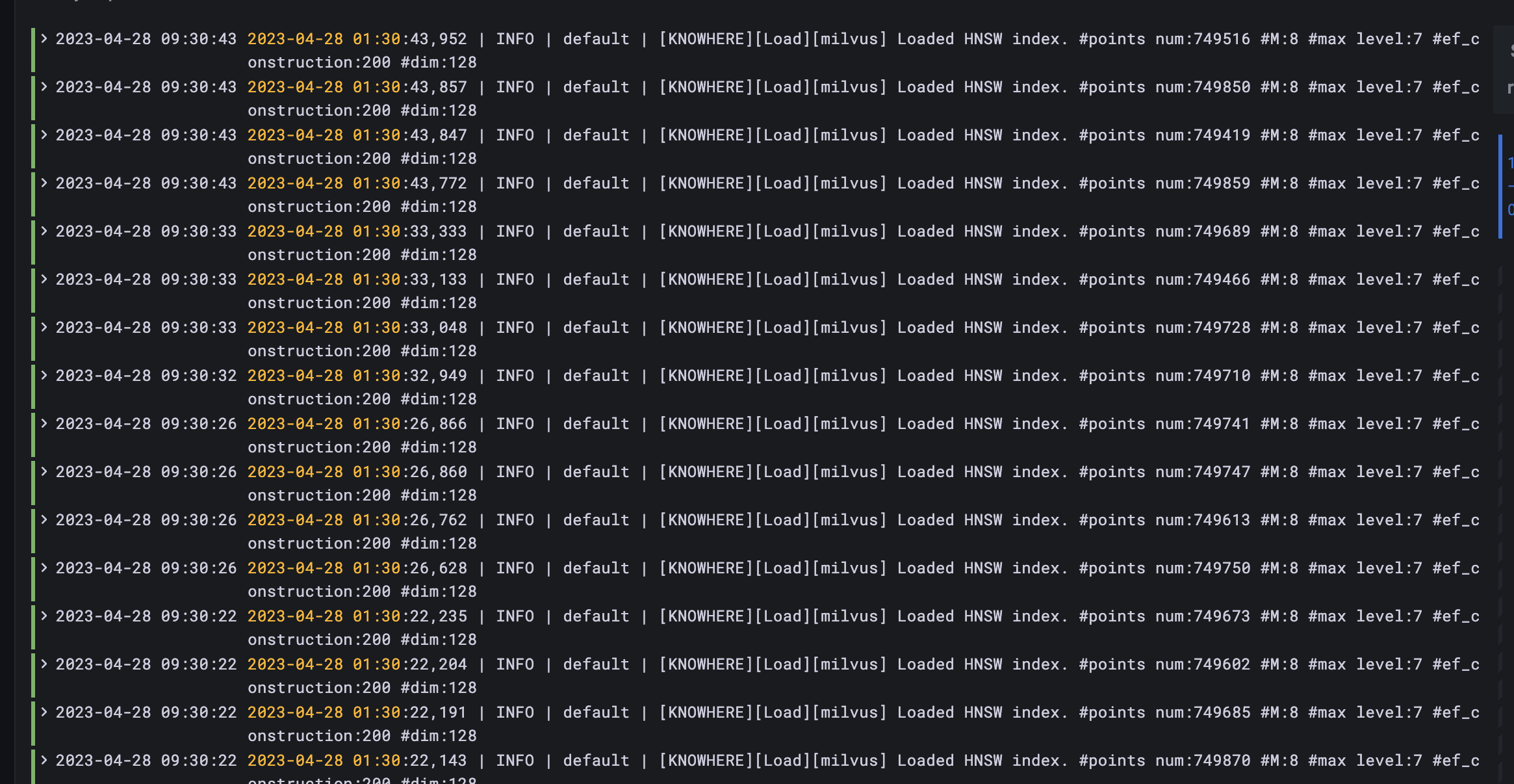 [Bug]: [benchmark] insert 100 million data, concurrent operations, querynode has memory burrs ...