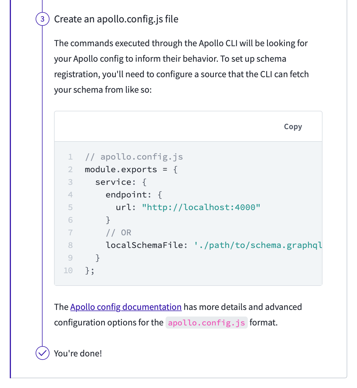 Broken link to config docs · Issue #652 · apollographql/apollo · GitHub