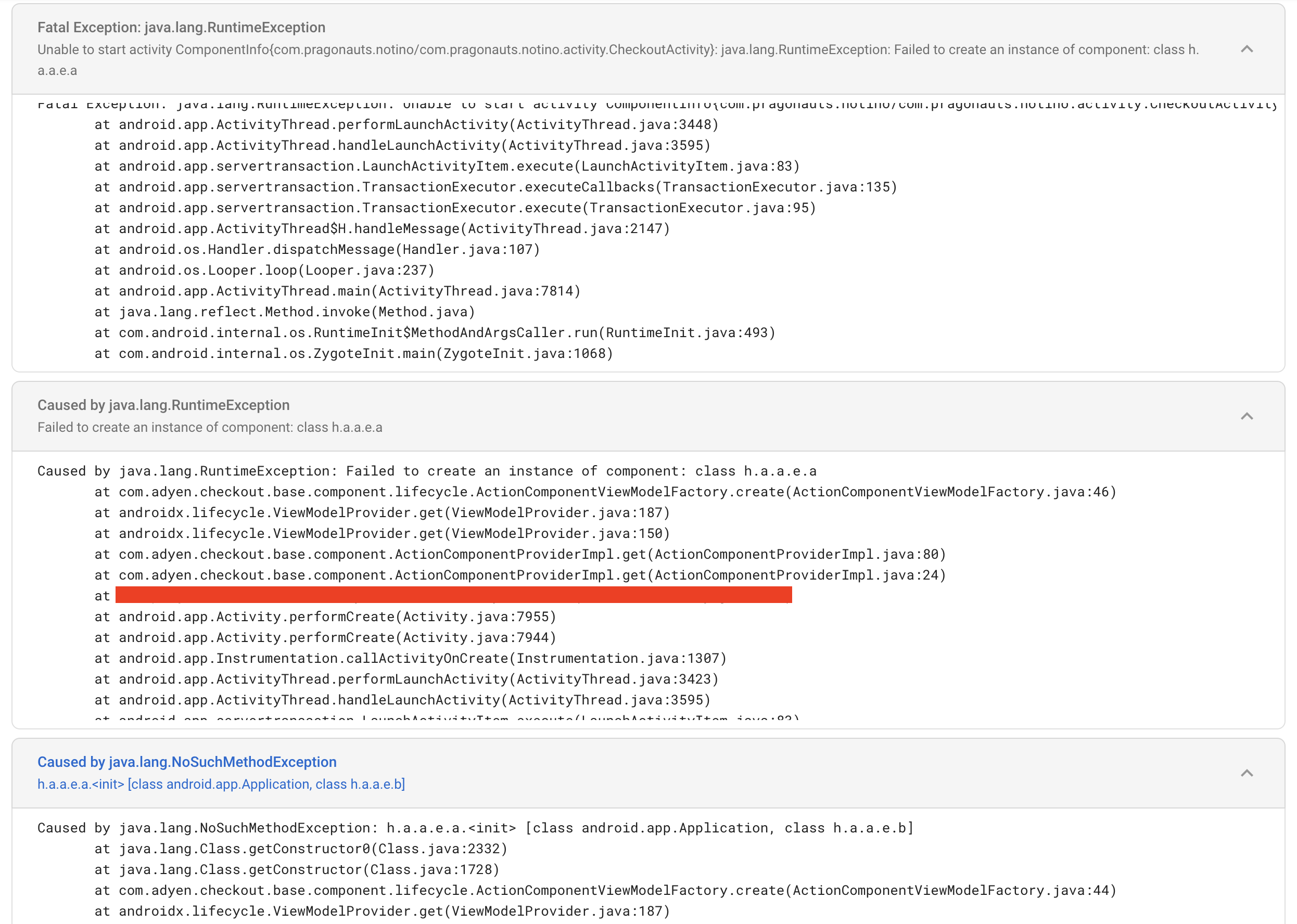 Missing proguard rules · Issue #228 · Adyen/adyen-android · GitHub