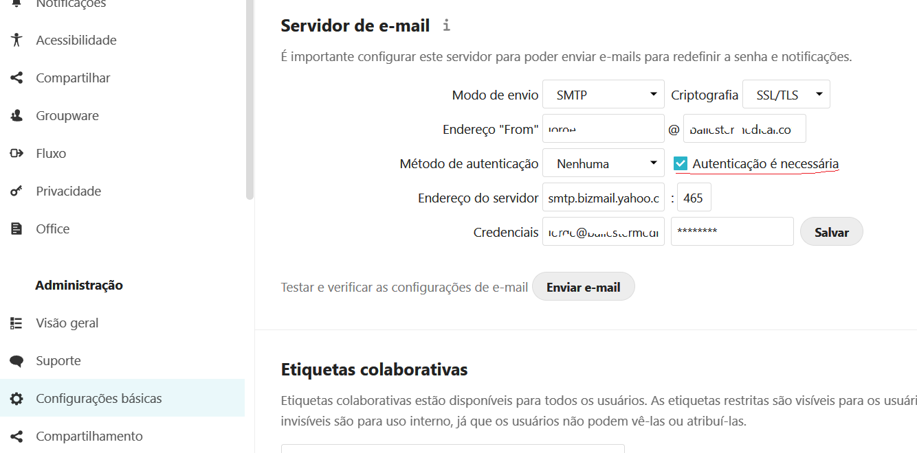 SMTP to Yahoo Small Business Email (currently Turbify.com) · Issue ...