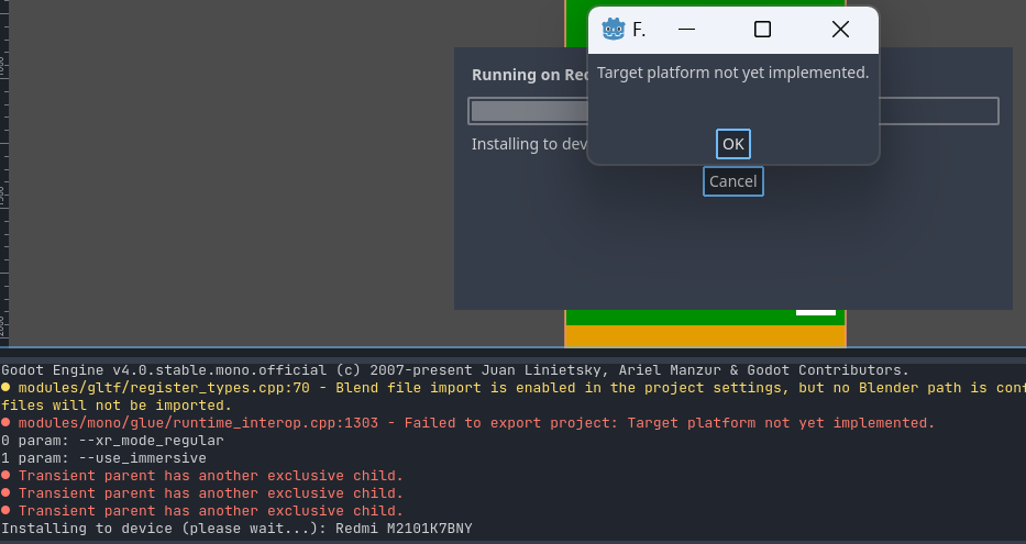 Godot 4 android build can't find resources and shows black screen ...