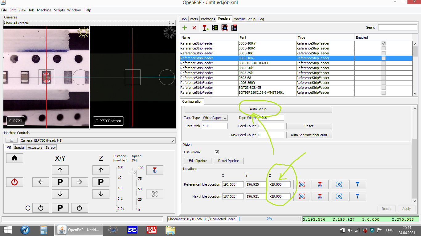 The latest version resets the Z axis position · Issue #1184 · openpnp ...