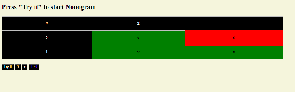 GitHub - KovacevicAleksa/Nonogram2x2: Nonogram_2020