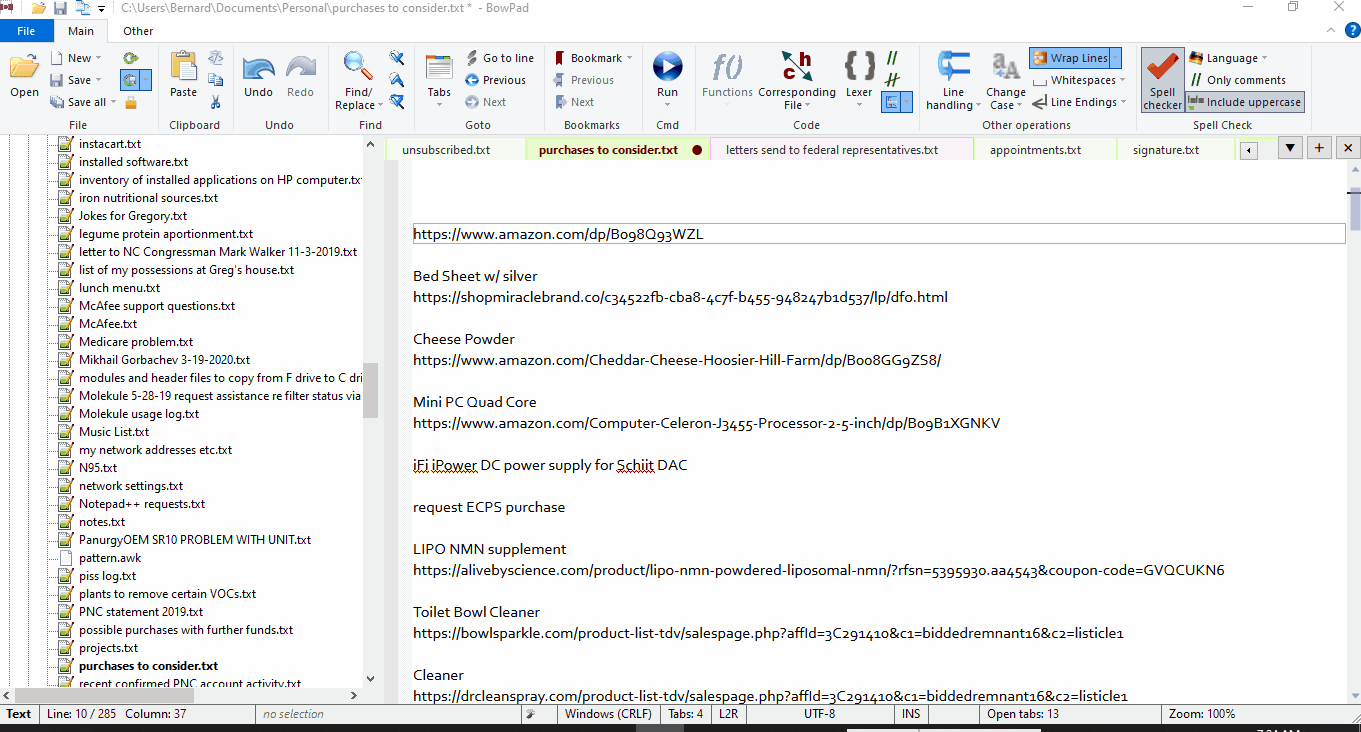 Moving Link Tip · Issue #226 · stefankueng/BowPad · GitHub