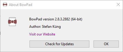Click On Link Pop Up Has No Effect · Issue #272 · stefankueng/BowPad · GitHub