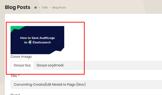CmsKit- Allow to remove cover photo of post · Issue #11962 · abpframework/abp · GitHub