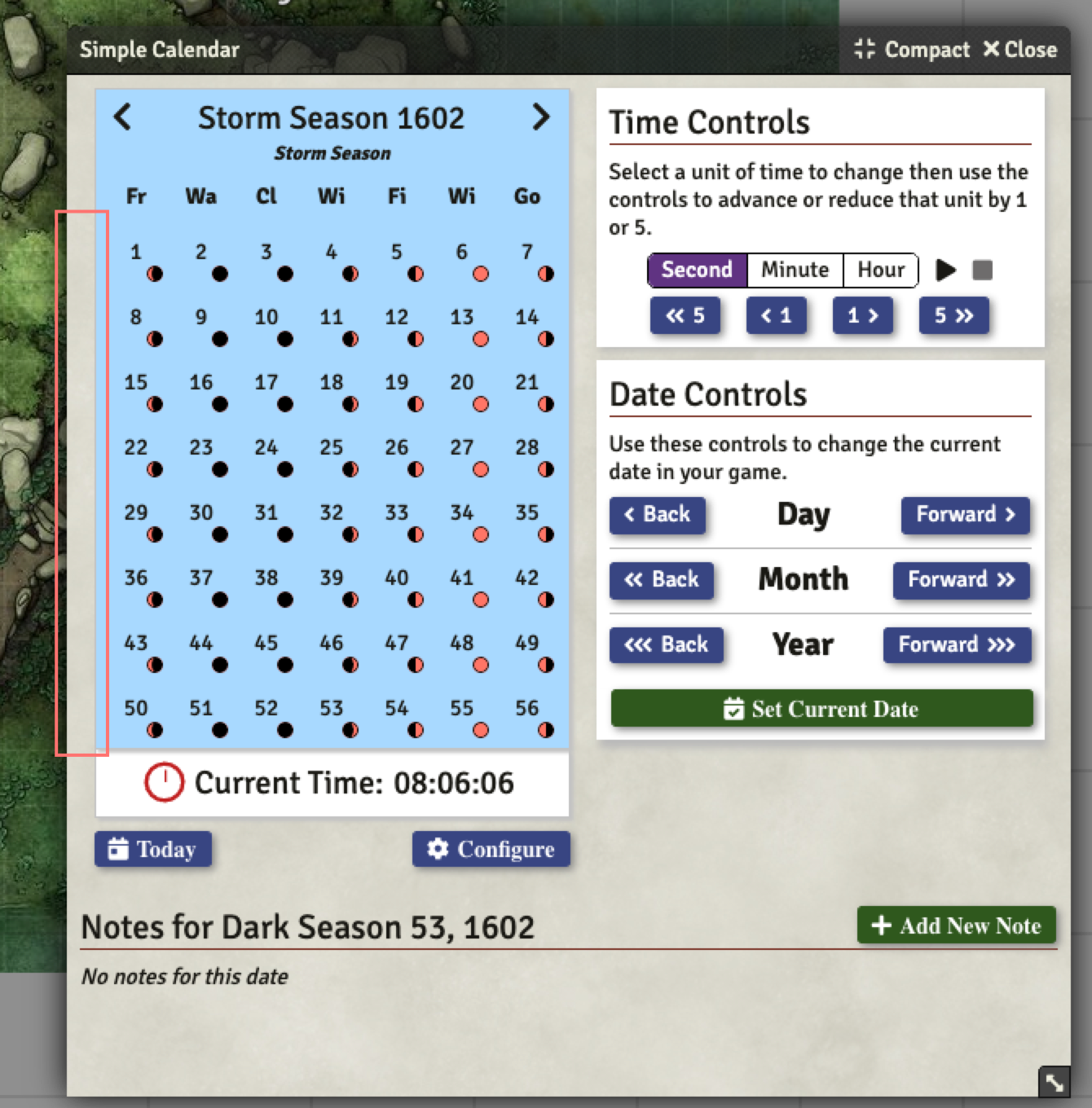 [FEATURE] Named weeks · Issue #161 · vigoren/foundryvtt-simple-calendar ...