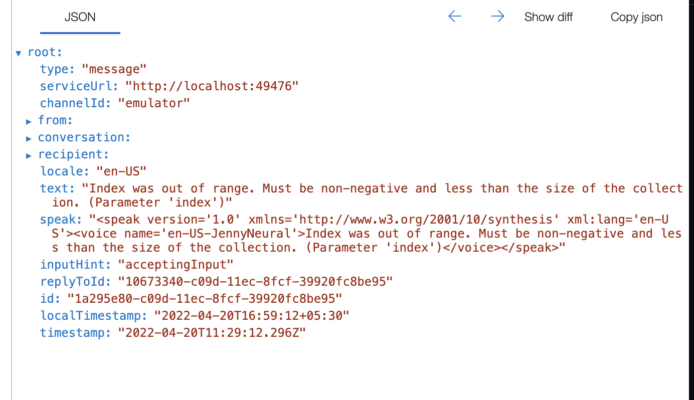 People Skill sending 'BadRequest' error message · Issue #1319 · microsoft/botframework ...