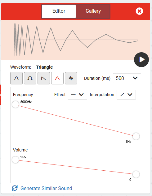 Waveform name and Musical Instrument shares the same term "Triangle". · Issue #5347 · microsoft ...