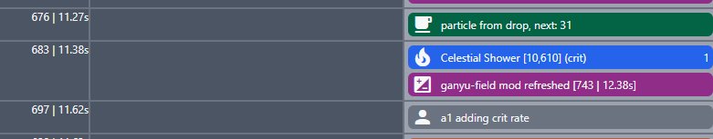 Ganyu C4 not working · Issue #517 · genshinsim/gcsim · GitHub