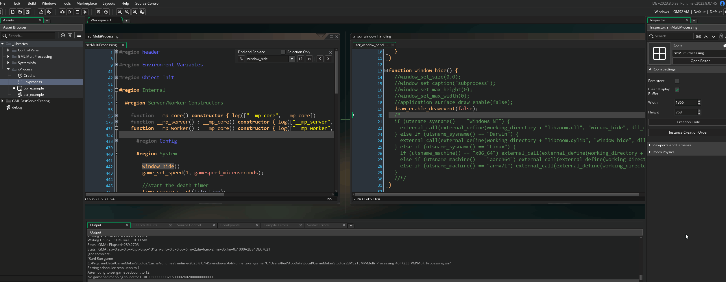 Multiple processes stack drawing on the same window · Issue #1673 · YoYoGames/GameMaker-Bugs ...