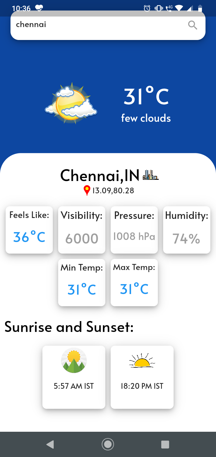 GitHub - rahulharidas1/flutter-weather-app: This is a 'weather app' made using flutter SDK. It ...