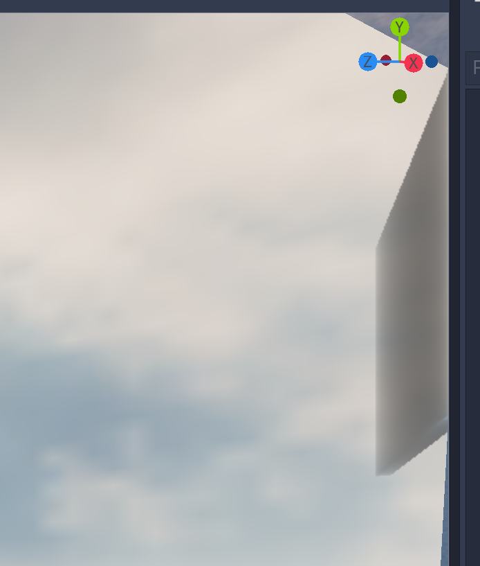 Screen space reflection goes black/stretches out when object edge ...