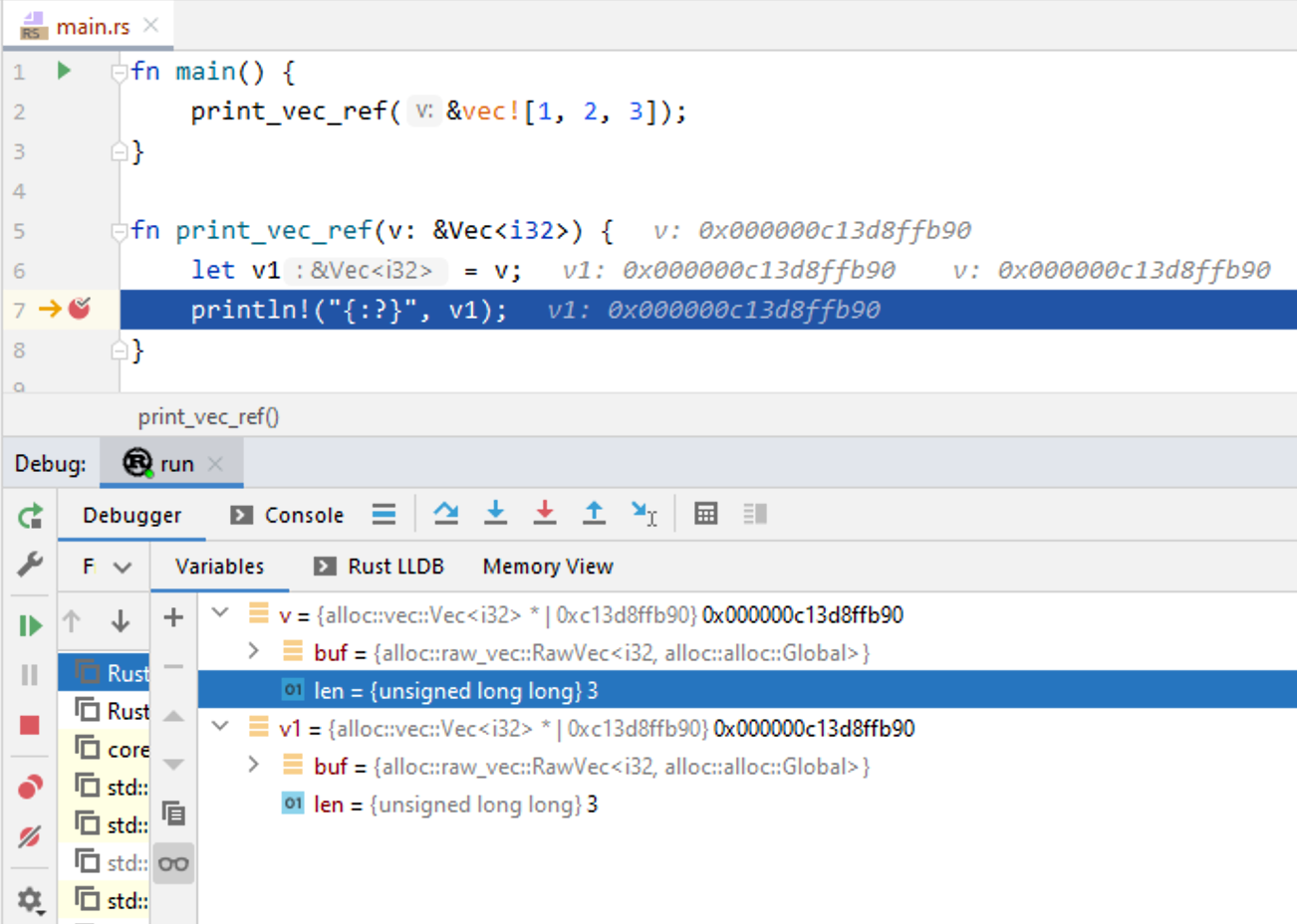 Function paramters aren't displayed correctly when debugging on windows · Issue #6676 · intellij ...