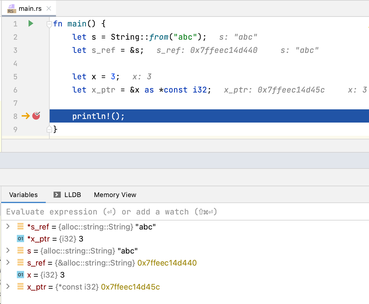 Dereference Works Unexpectedly In Expression Evaluation During Debugging · Issue 9933