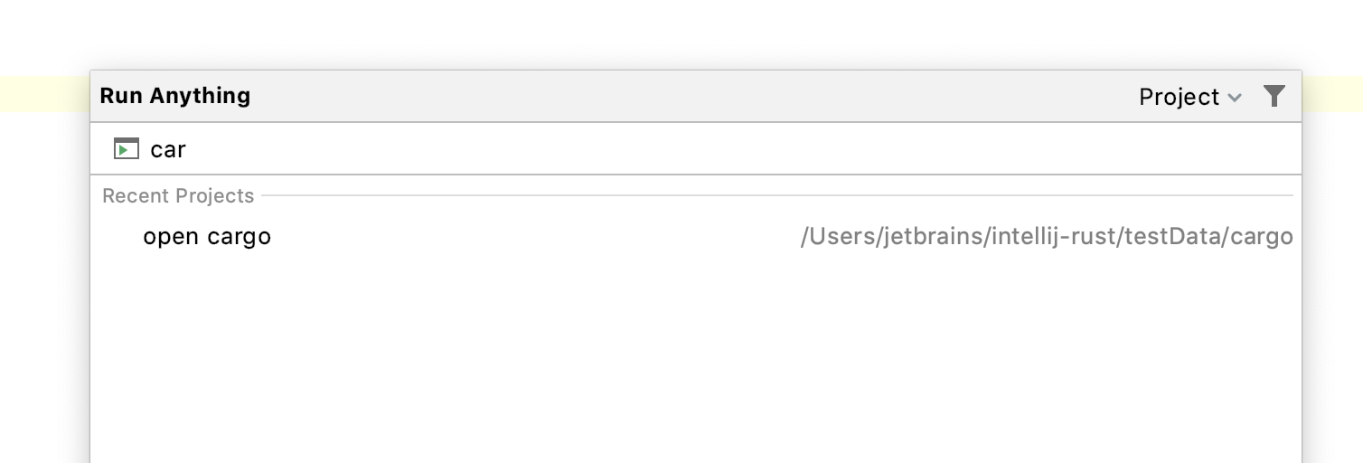 No Autocompletion For `cargo` Word In Run Anything · Issue 5867 · Intellij Rustintellij Rust