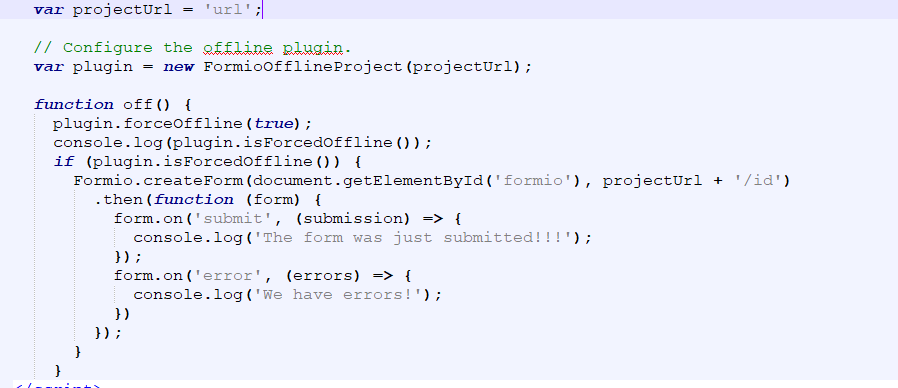 how to use loaded forms from offline plugin in another html page from indexedDB · Issue #1104 ...