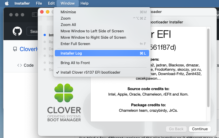 help debugging installation failure · Issue #425 · CloverHackyColor/CloverBootloader · GitHub