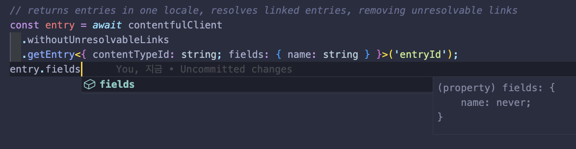 The type I set for Generic is replaced with "never" when used in the fields variable. · Issue ...