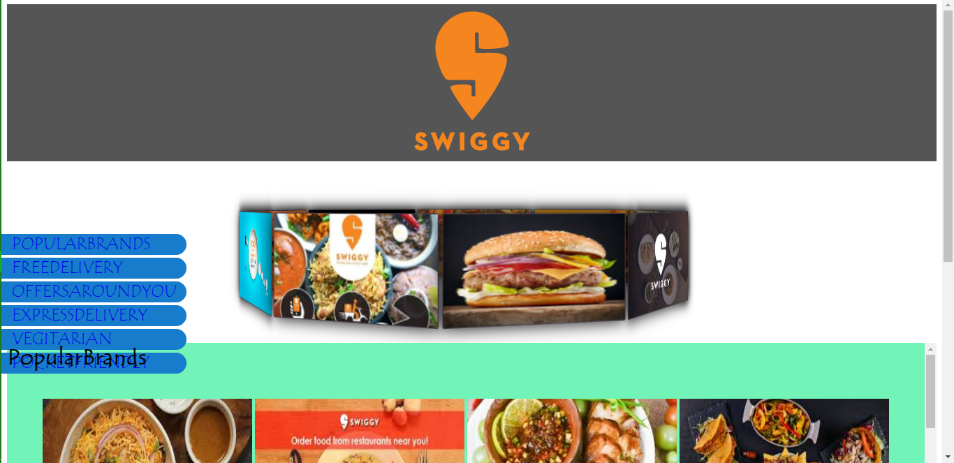 GitHub - krishnapant13/Swiggy: created a rotater wheel of swiggy site ...