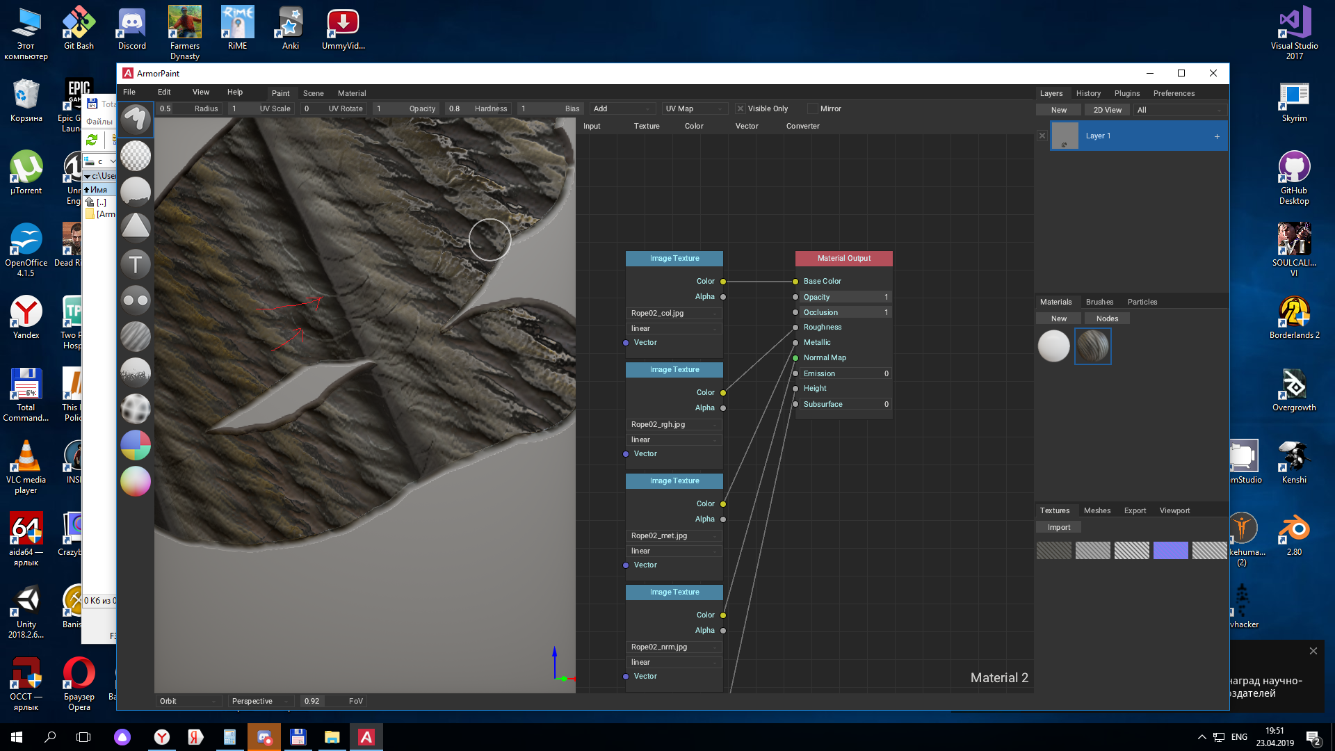 Height paint leaves brush marks · Issue #95 · armory3d/armortools · GitHub