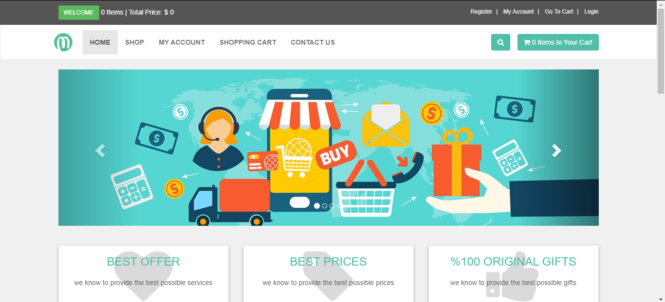 GitHub - mervecaglarer/eCommerceWebsite: Dynamic Web Programming lesson project