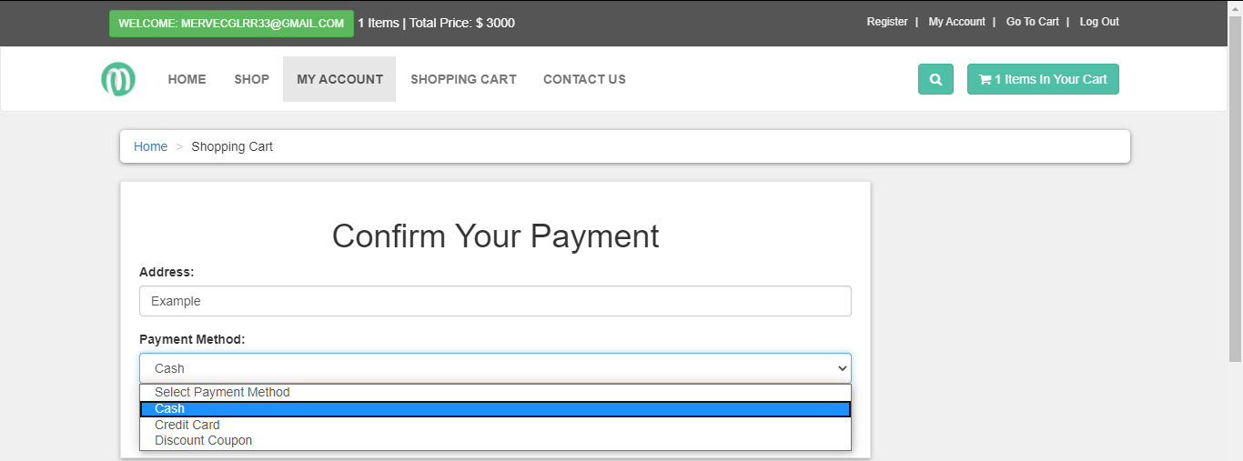 GitHub - mervecaglarer/eCommerceWebsite: Dynamic Web Programming lesson project