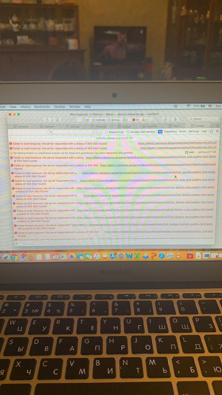 WebSocket network error: The operation couldn’t be completed. (OSStatus error -9807.) · Issue ...