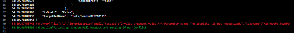 Getting warnings ( Pull request not merging to target branch) · Issue #79 · shayki5/azure-devops ...