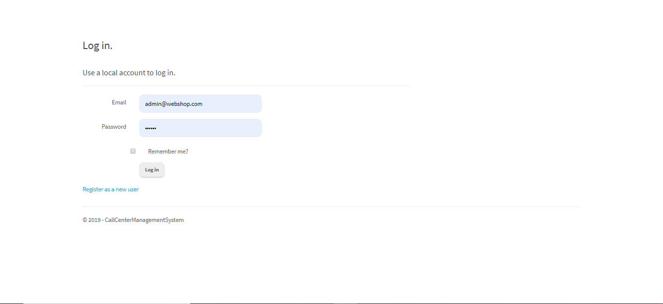 GitHub - nikola-sekulic/CallCenterManagementSystem: ASP.Net MVC 5 Web ...