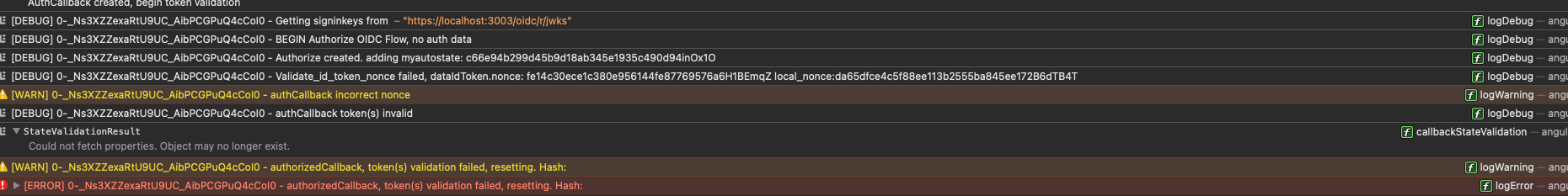 id_token nonce validation fails randomly in 12.0.0 · Issue #1170 · damienbod/angular-auth-oidc ...