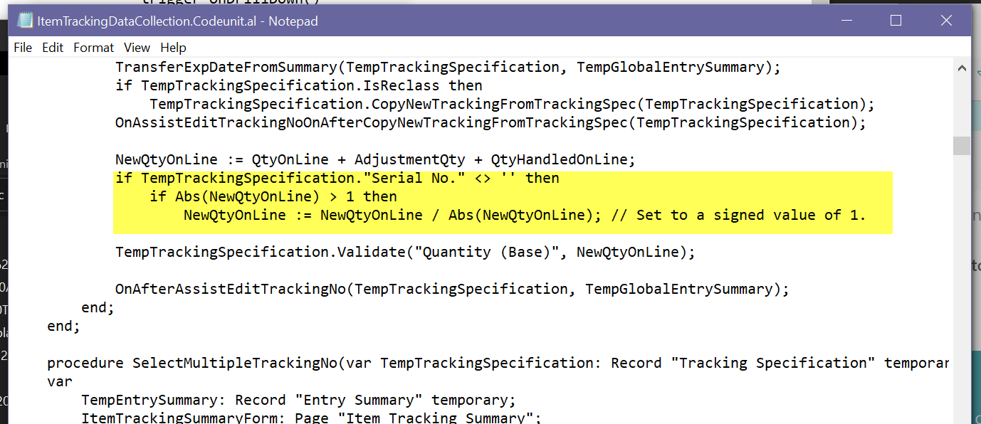 [Event Request] Item Tracking Data Collection Codeunit 6501 · Issue #11859 · microsoft ...