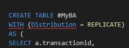 Intellisense showing syntax error for valid Data Warehouse code · Issue #16 · microsoft ...